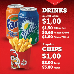 Chicken Inn Menu Zimbabwe - Chicken Inn Menu